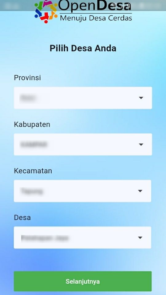 Halaman Mobile | Panduan OpenDesa